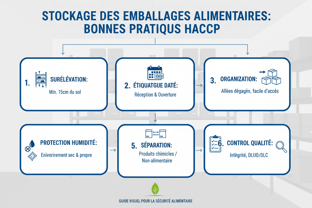 Stockage emballage alimentaire HACCP : règles simples en cuisine ...